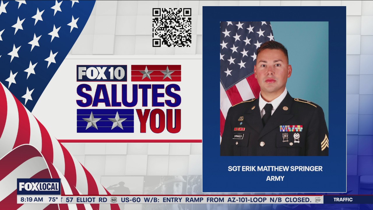 FOX 10 Salutes: Erik Matthew Springer | FOX 10 Phoenix