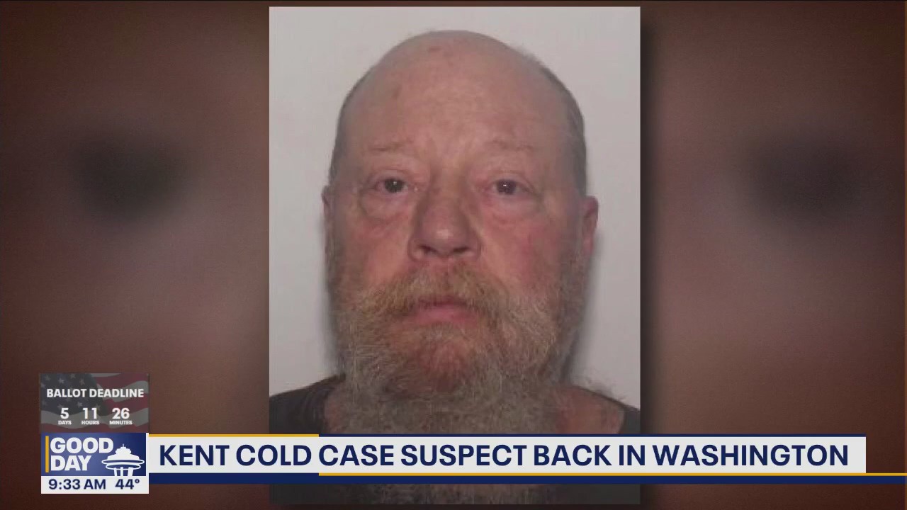 1980 Kent cold case suspect back in WA | FOX 13 Seattle