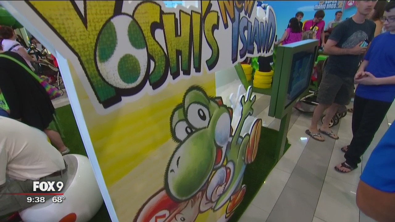 Todd Walker checks out the Play Nintendo Tour | FOX 9 Minneapolis-St. Paul