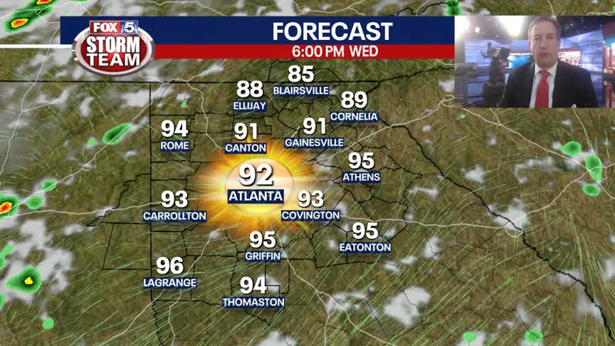 Tuesday Night Weather Update | FOX 5 Atlanta