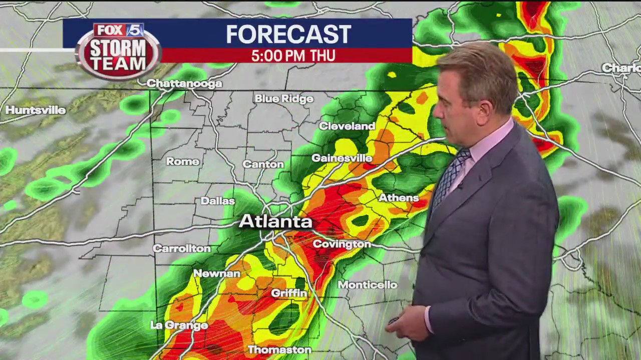 Severe weather outlook for Thursday | FOX 5 Atlanta