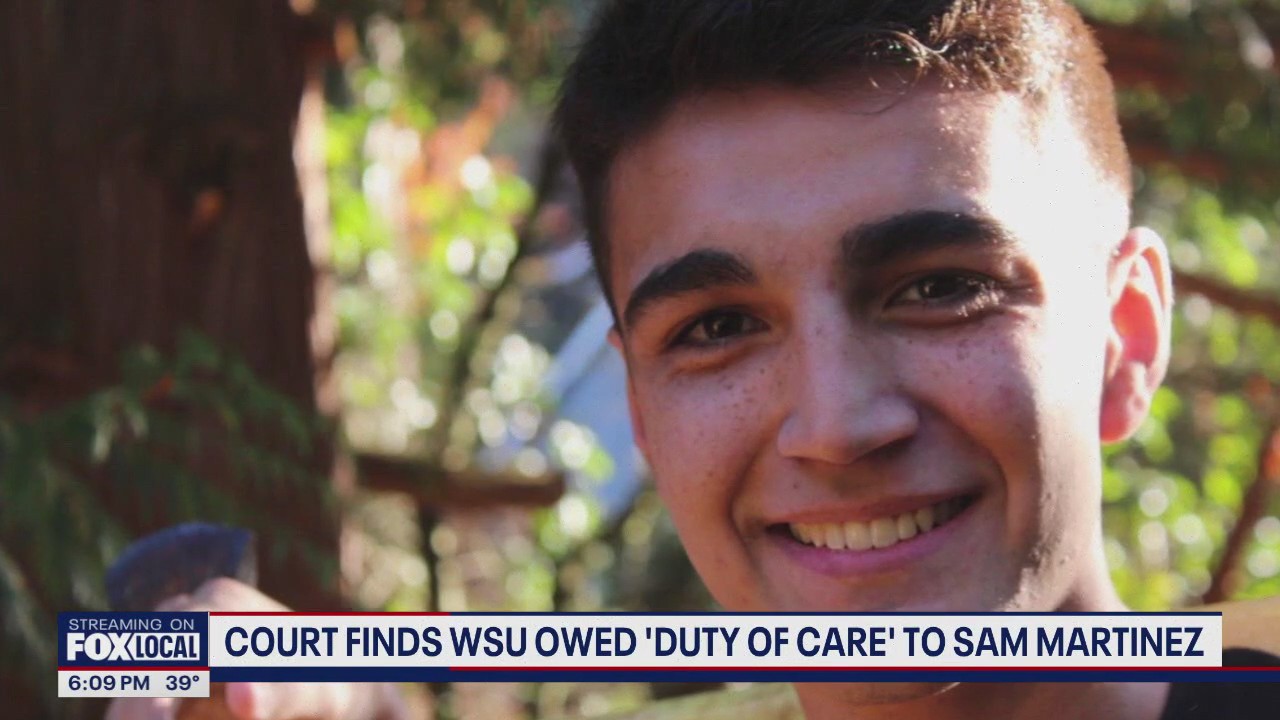 Court finds WSU owed ‘duty of care’ to Sam Martinez | FOX 13 Seattle