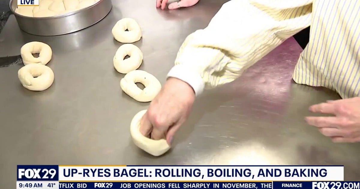 Up-Ryes Bagel: Rolling, Boiling, and Baking | FOX 29 Philadelphia