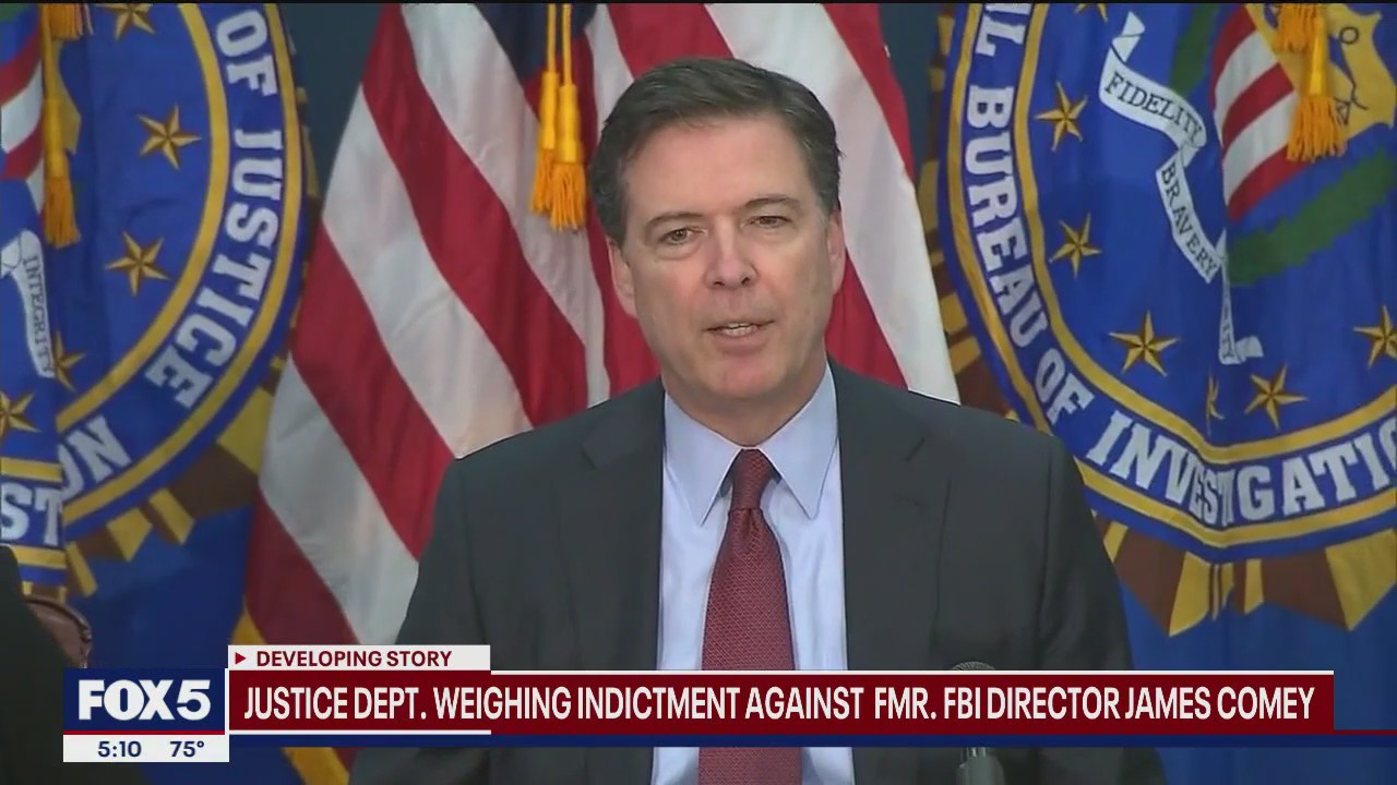 DOJ weighing possible indictment against former FBI Director Comey ...