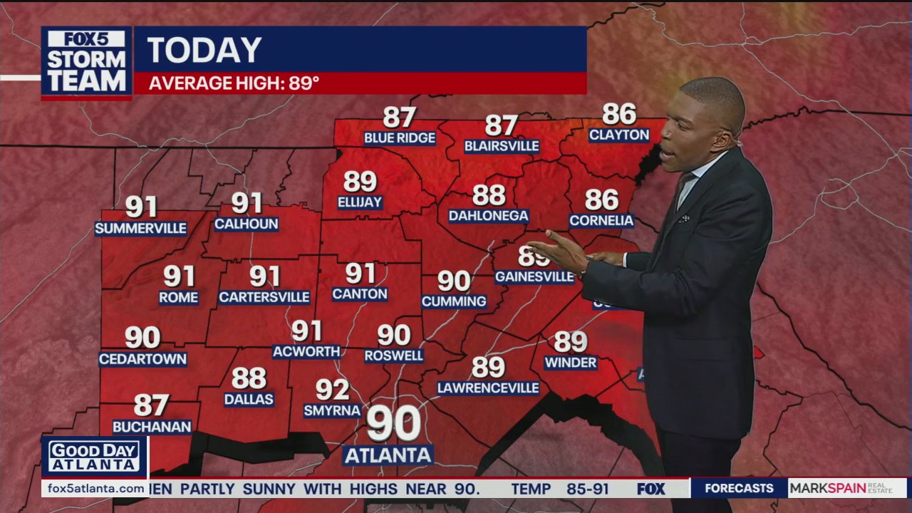 Wednesday morning weather forecast | FOX 5 Atlanta