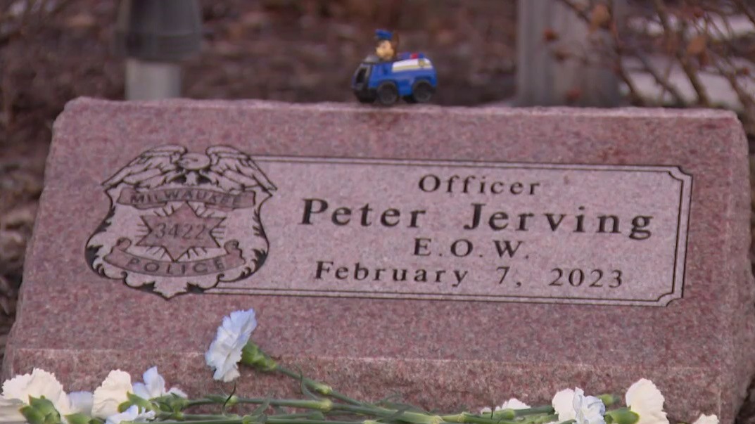 Western States Peter Jerving memorial stone honors fallen officer ...
