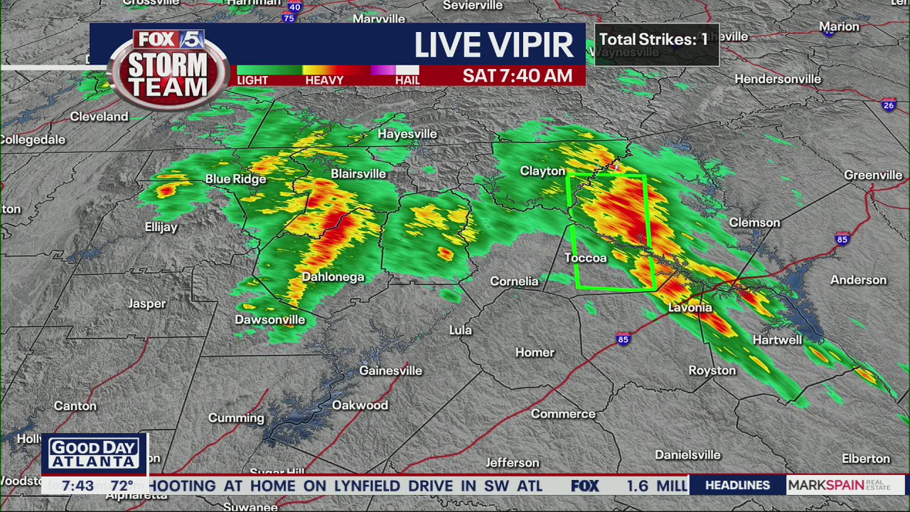 Saturday morning forecast | FOX 5 Atlanta