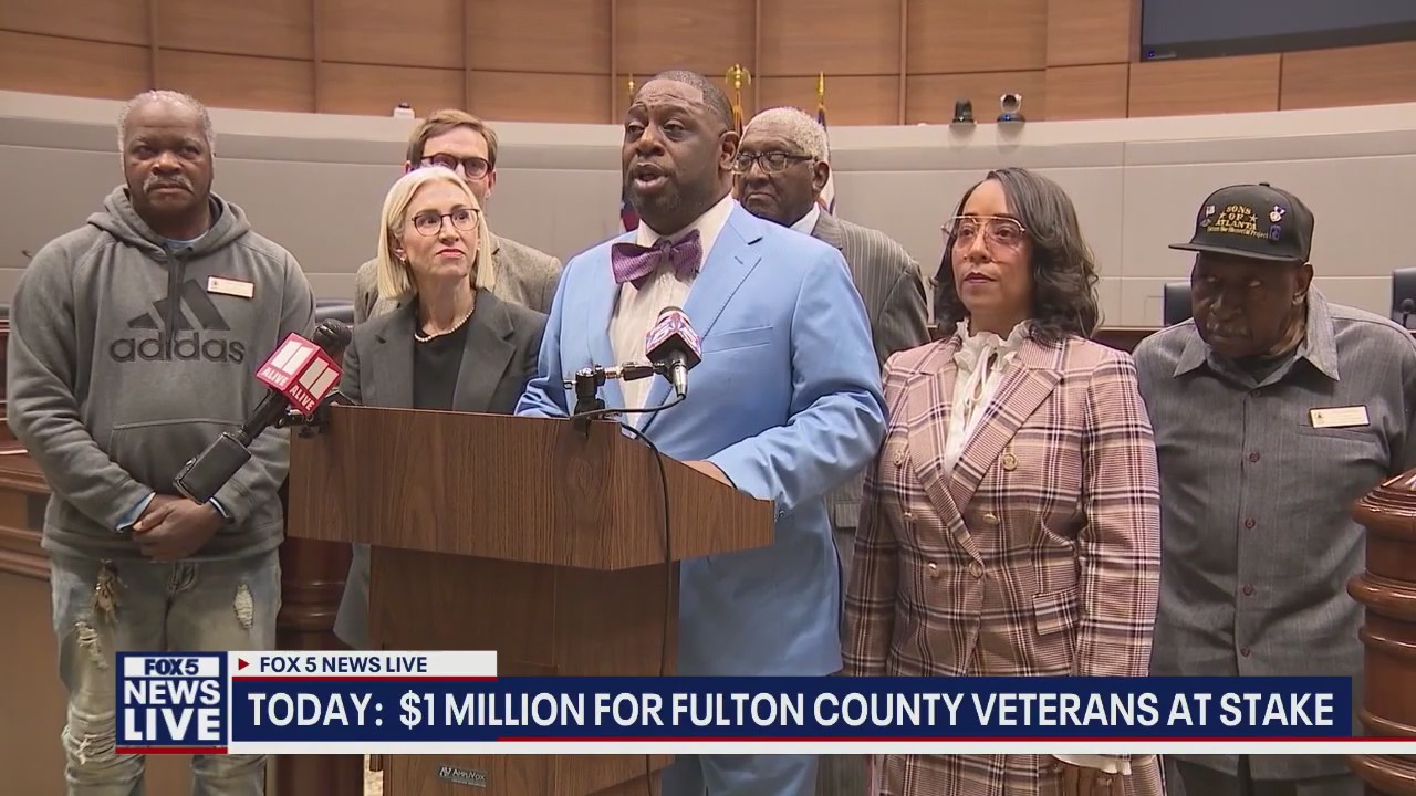 Fulton County pushes to restore $1 million for veteran services | FOX 5 ...