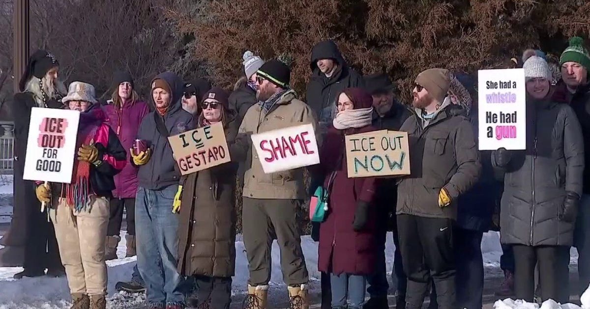 Protesters in Minneapolis call for end to ICE presence | FOX 9 ...
