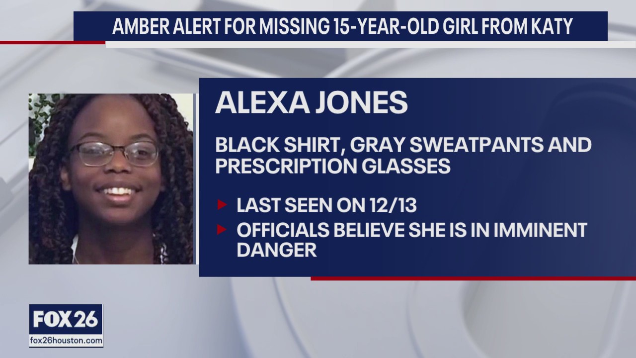 AMBER Alert: Search for Alexa Jones continues | FOX 26 Houston
