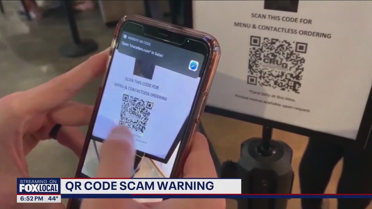 QR code scam warning | FOX 13 Seattle