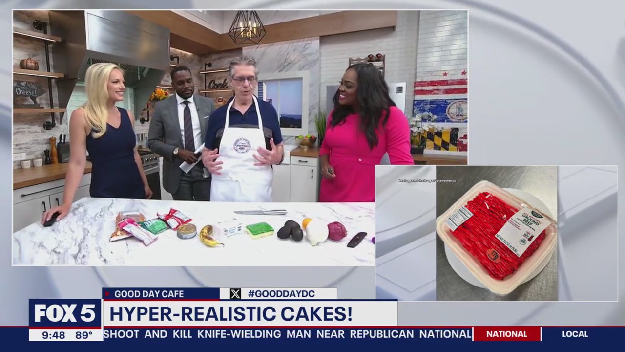 Hyper-realistic cakes with "Is it Cake" star Steve Weiss | FOX 5 DC