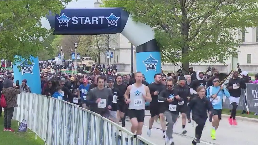 5,000 take part in ‘Run to Remember’ honoring fallen Chicago cops | FOX ...