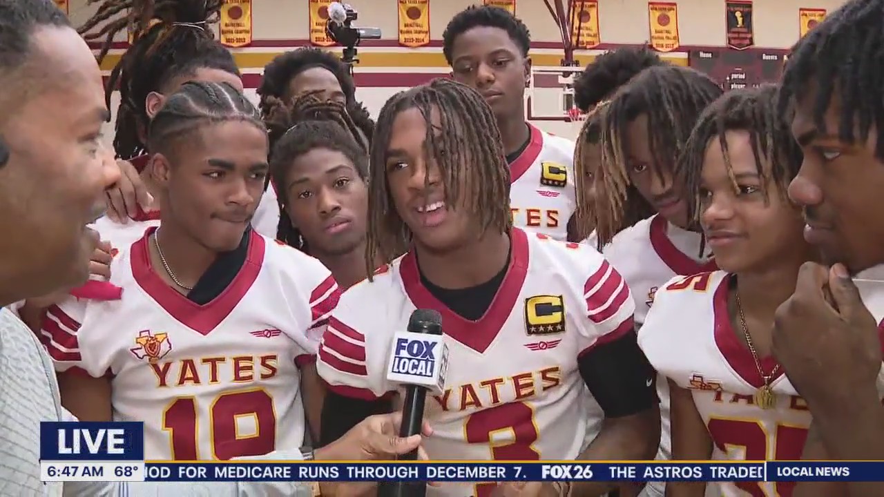Yates High School Lions on historic playoff run | FOX 26 Houston