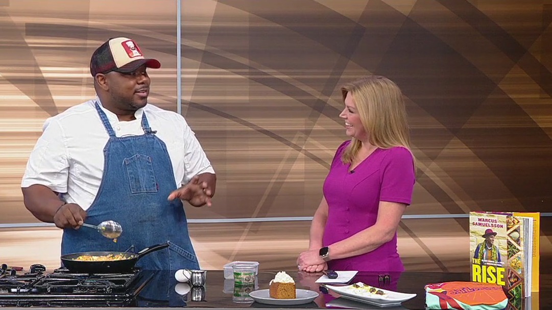 Chef Gary Caldwell makes his oyster dressing | FOX 5 Atlanta
