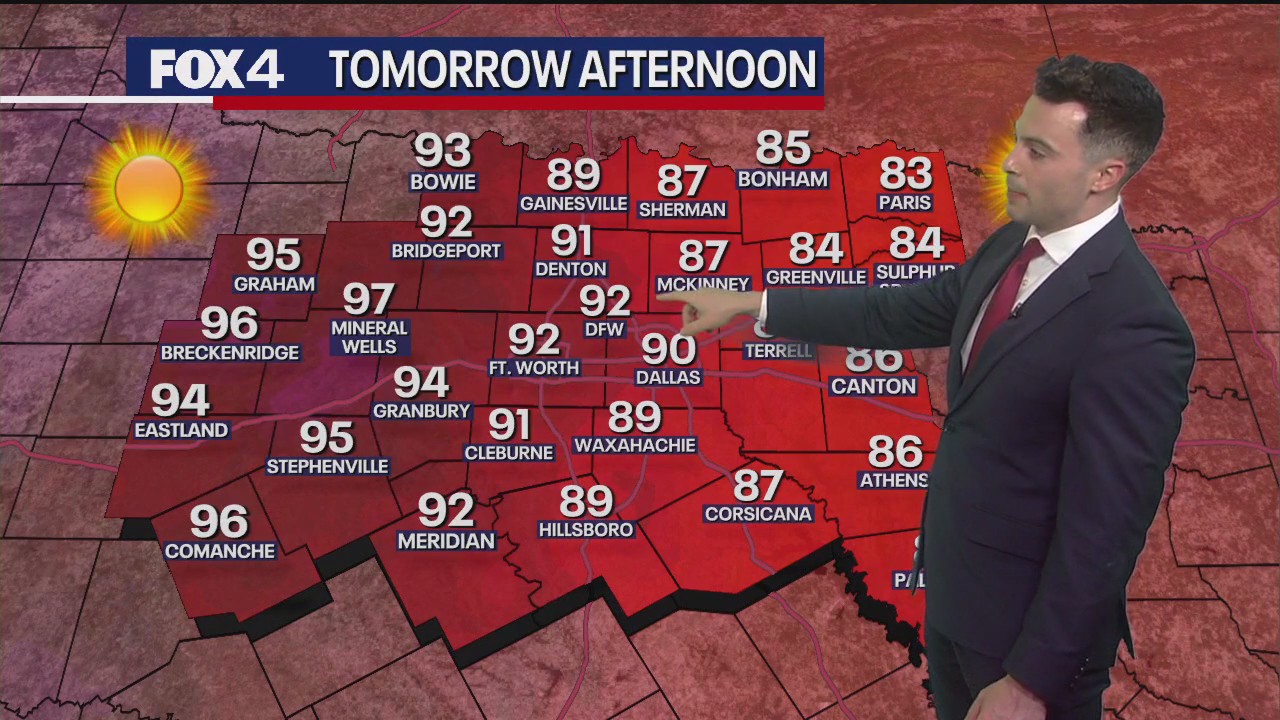 Dallas weather: Your April 12 evening forecast | FOX 4 Dallas-Fort Worth