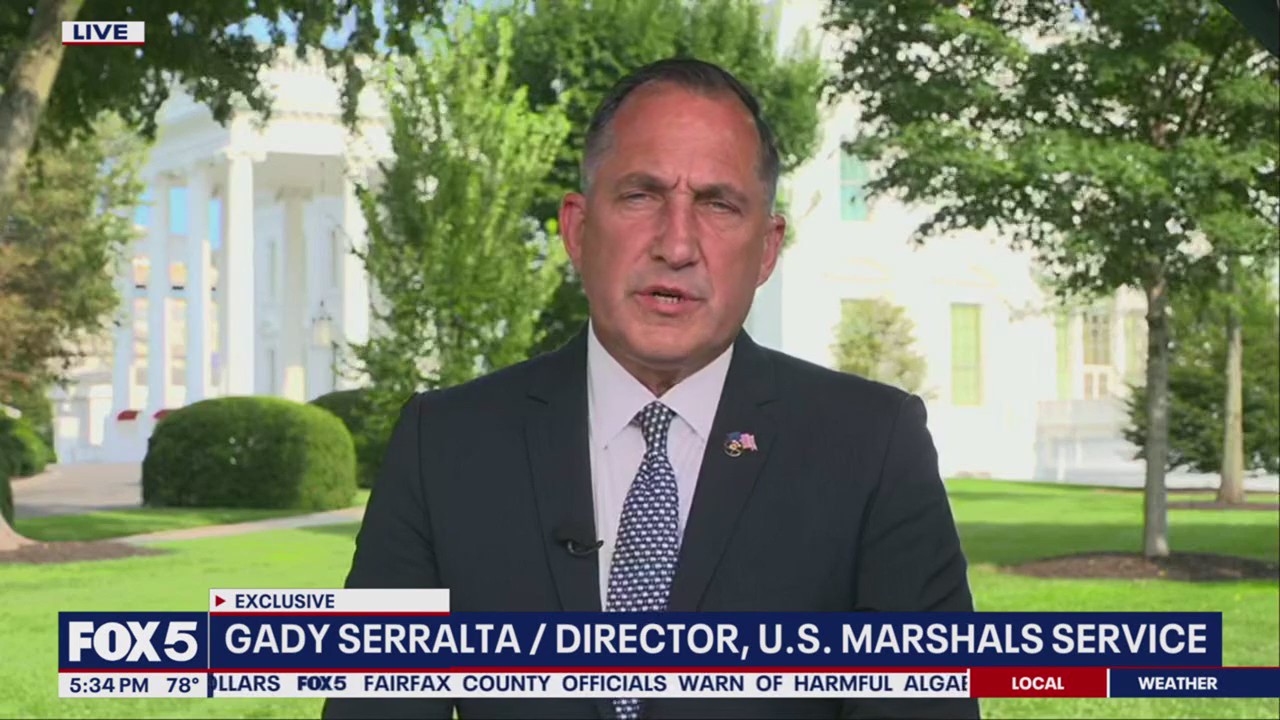 EXCLUSIVE: U.S. Marshals Service Director Gady Serralta on DC takeover ...