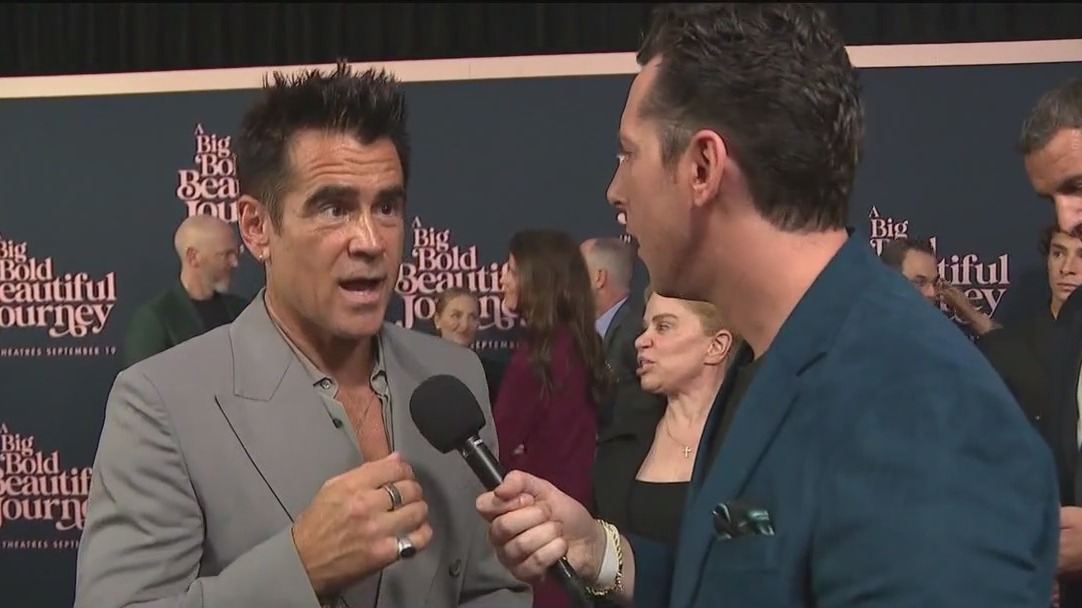 Interview with Colin Farrell, star of 'A Big Bold Beautiful Journey ...
