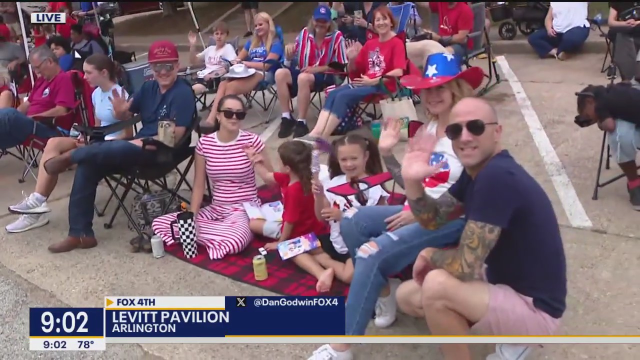 Arlington celebrates 60 years of 4th of July parades | FOX 4 Dallas ...