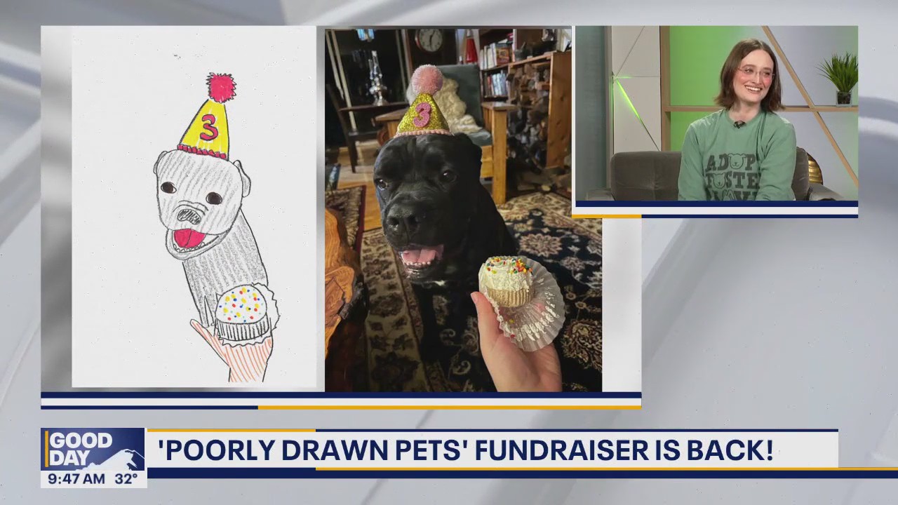 'Poorly drawn pets' fundraiser returns | FOX 13 Seattle