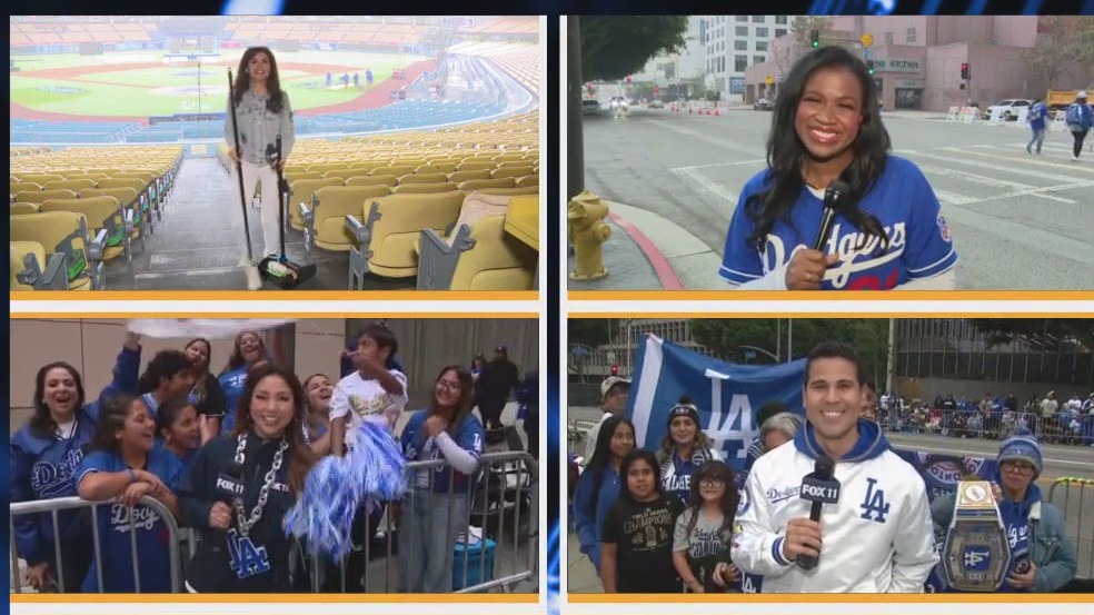 Dodgers celebrate back-to-back titles | FOX 11 Los Angeles