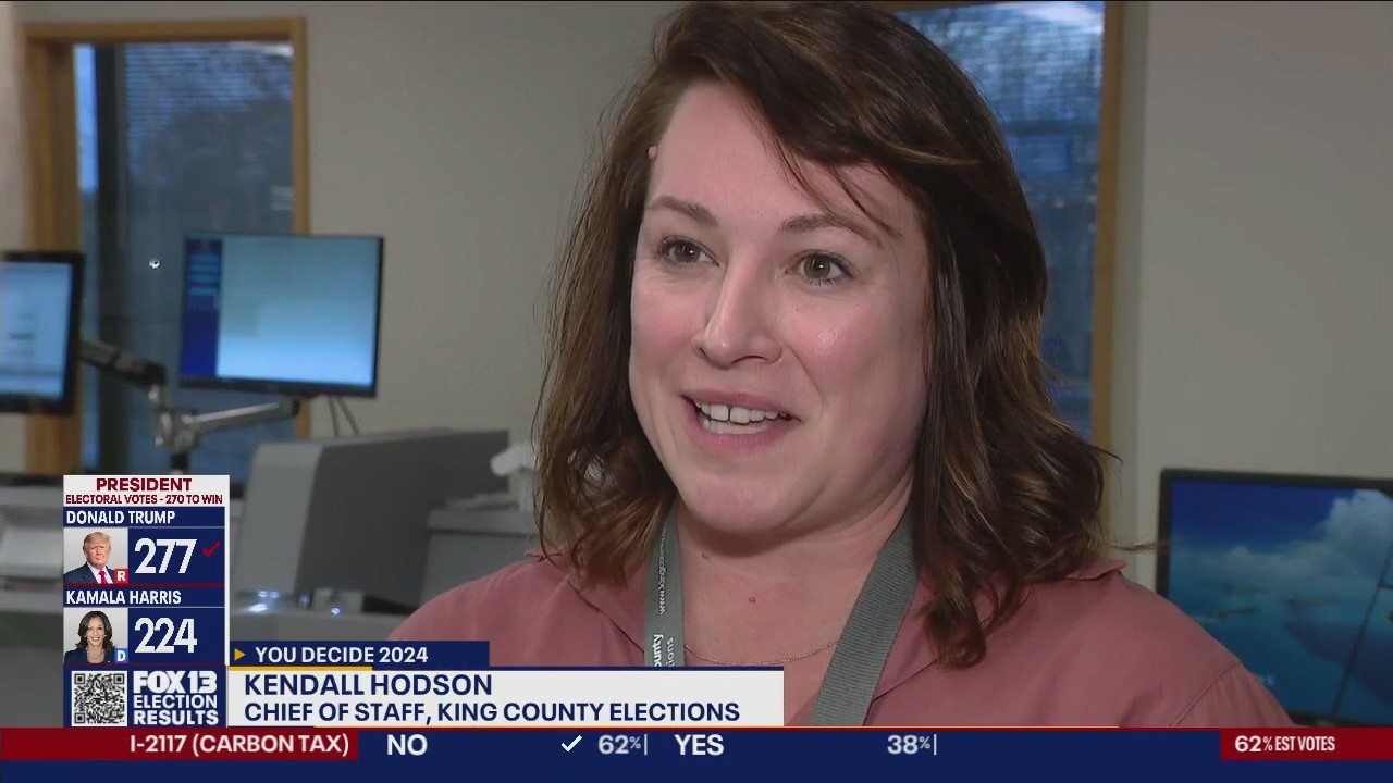 WA sees record voter turnout in 2024 US election | FOX 13 Seattle
