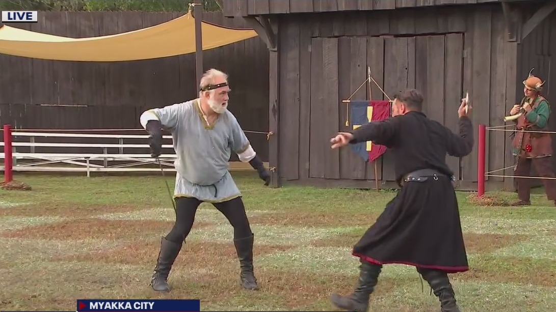 LARPing live at the Sarasota Medieval Fair | FOX 13 Tampa Bay