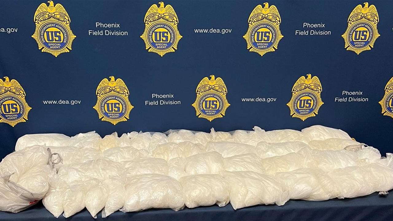 100 lbs of meth seized in Phoenix area drug bust | FOX 10 Phoenix