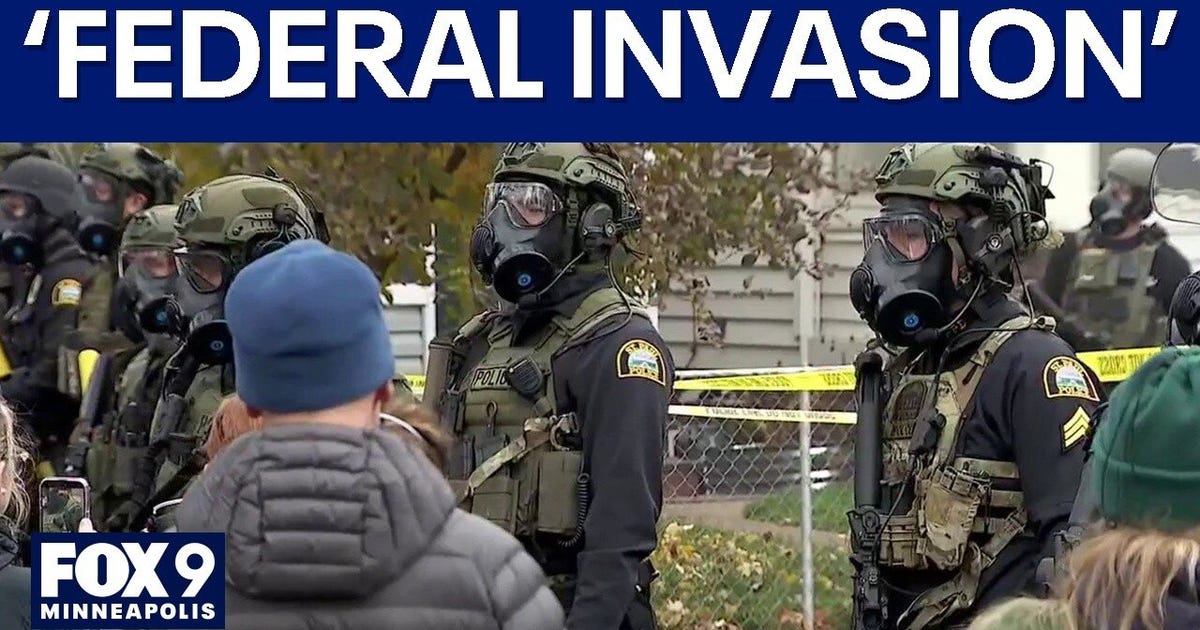 Minnesota files ‘federal invasion’ lawsuit | FOX 9 Minneapolis-St. Paul