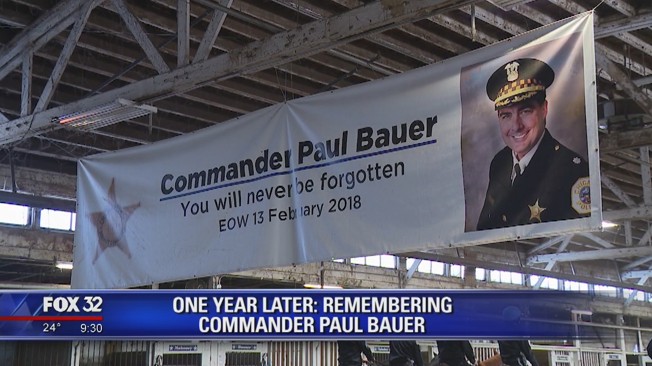 One year later: Remembering Commander Paul Bauer | FOX 32 Chicago