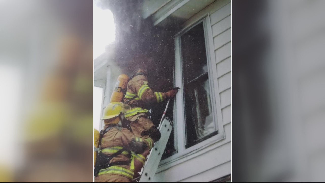 Firefighter still remembers saving Erick All when he was a baby from a ...