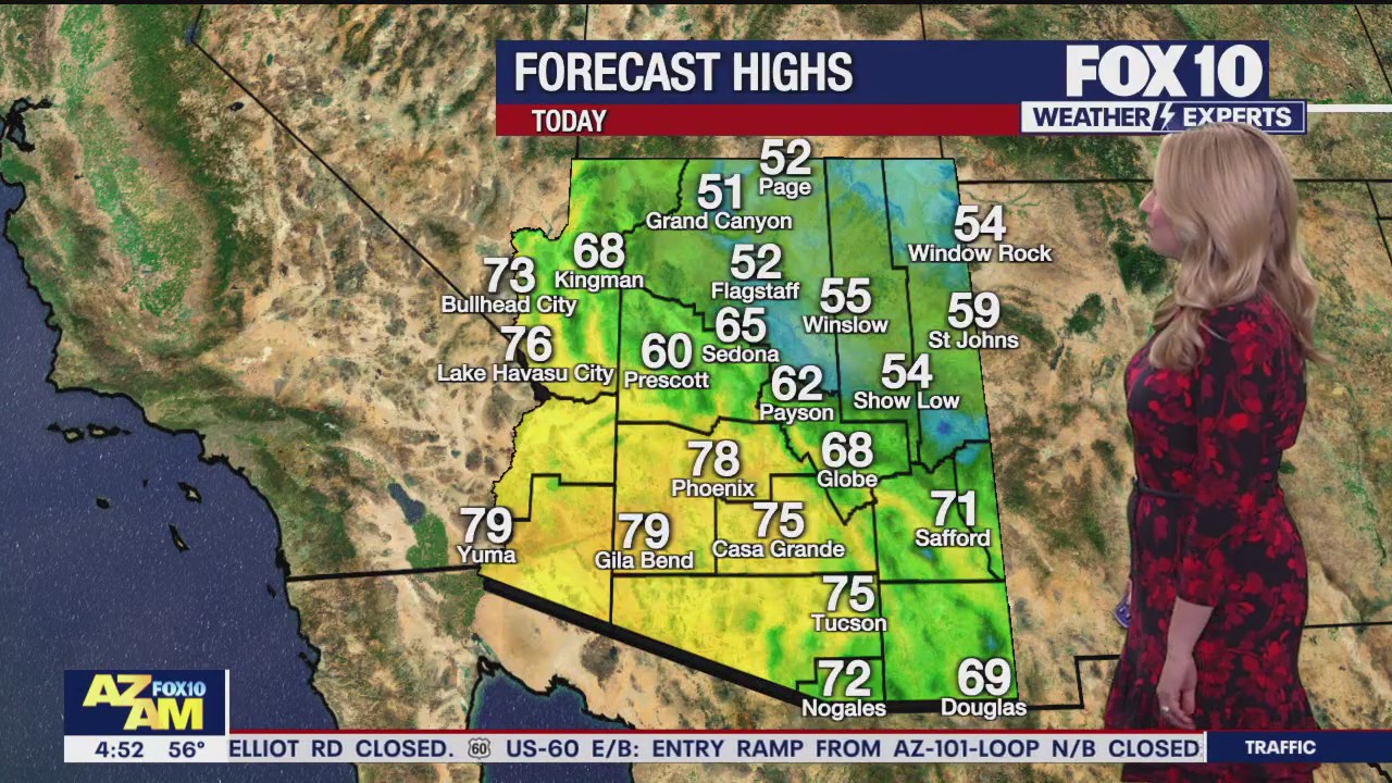 Morning Weather Forecast - 12/5/24 | FOX 10 Phoenix