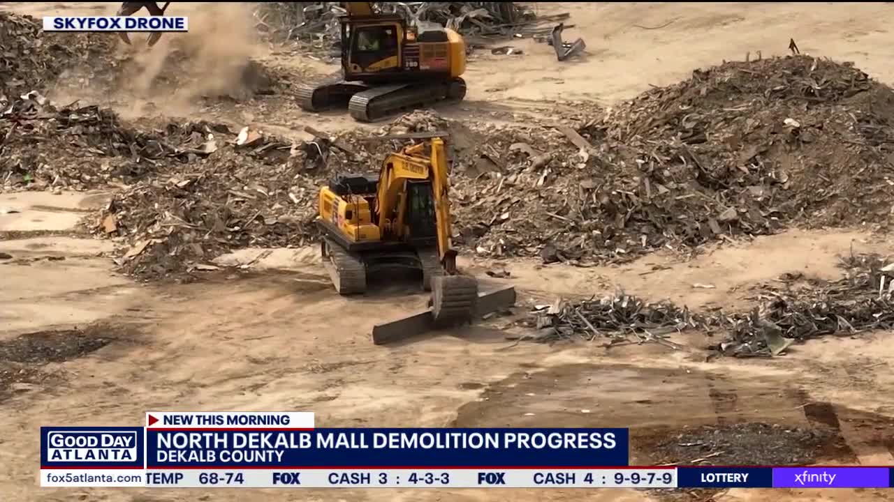 Demolition continues at North DeKalb Mall | FOX 5 Atlanta