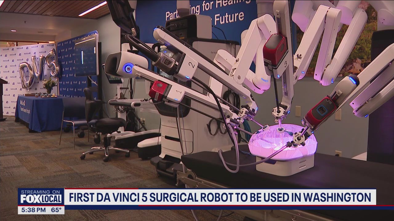 First-of-its-kind surgical robot to be used in Washington | FOX 13 Seattle