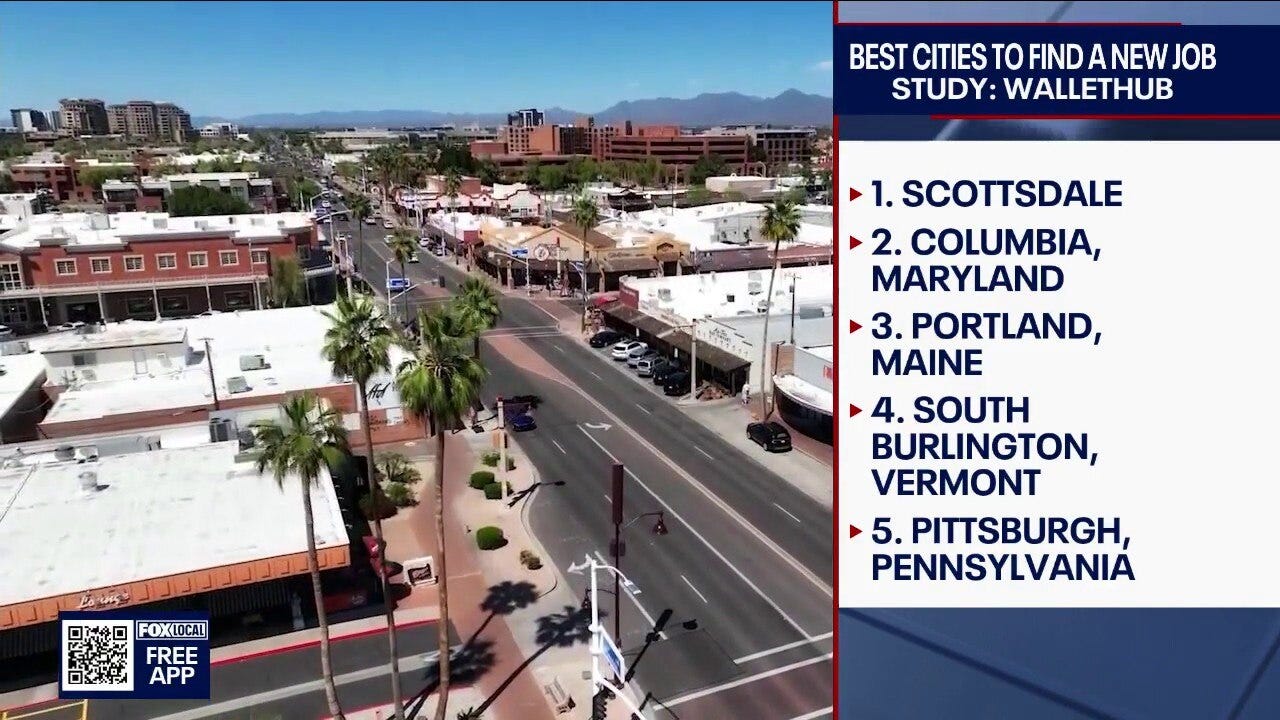 Scottsdale ranked No. 1 for best U.S. city to find new job | FOX 10 Phoenix