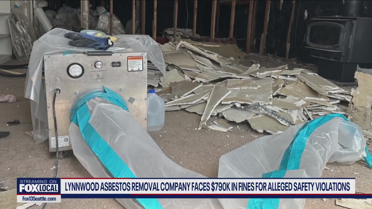 Lynnwood asbestos removal company faces nearly $800k in fines for ...