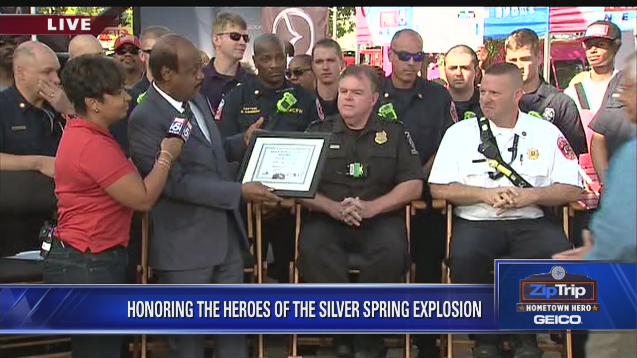 Zip Trip: Silver Spring | Geico Hometown Heroes first responders | FOX 5 DC