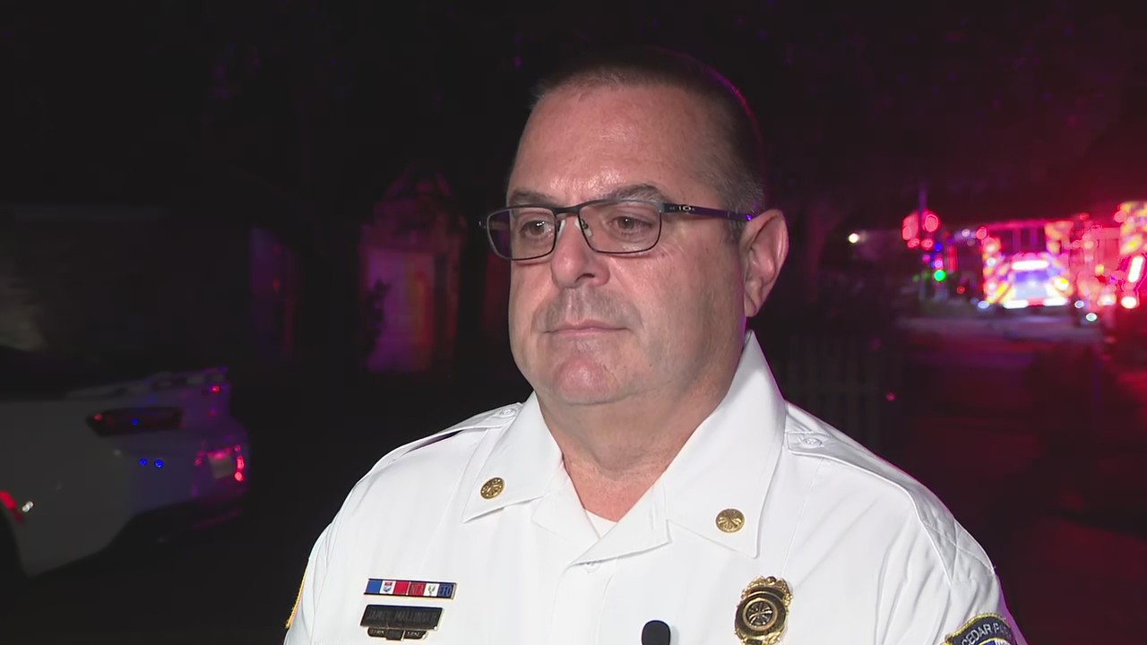 FULL: Cedar Park Fire Chief speaks on car & house fire | FOX 7 Austin