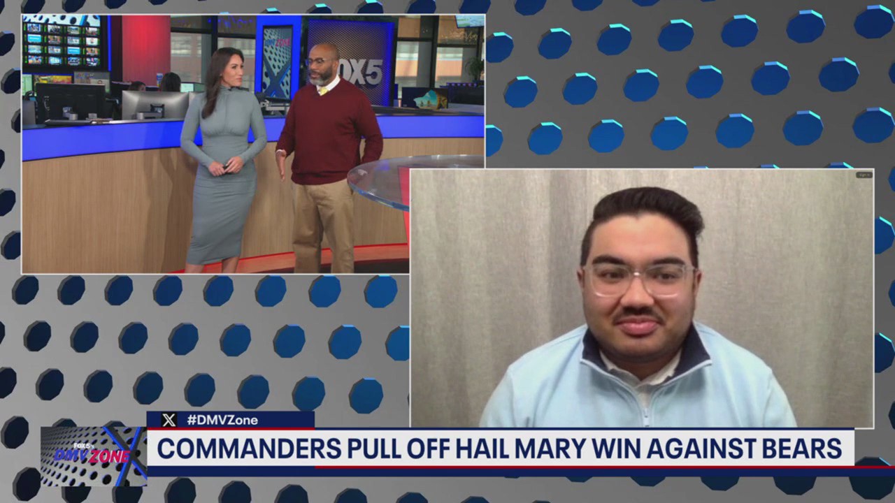 Commanders pull off Hail Mary win against Bears | FOX 5 DC