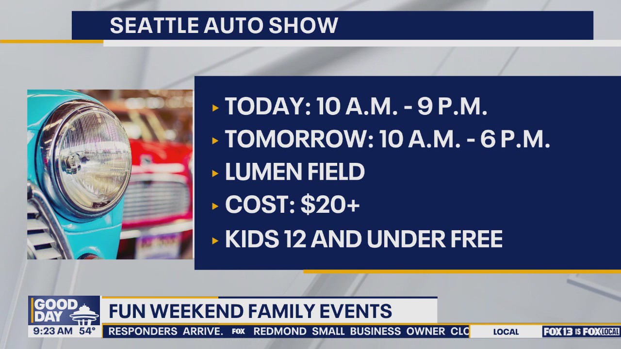 Family friendly events happening this weekend around Seattle | FOX 13 ...