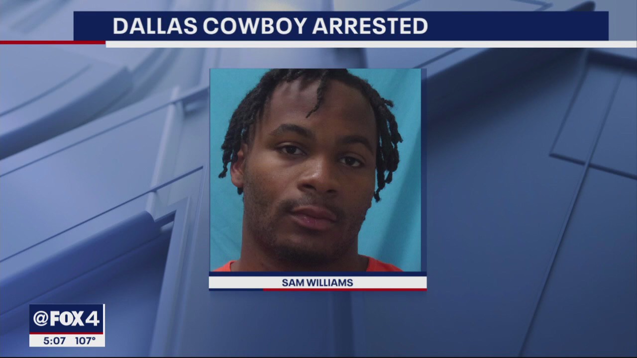 Sam Williams arrest report: New details from Dallas Cowboys pass rusher ...