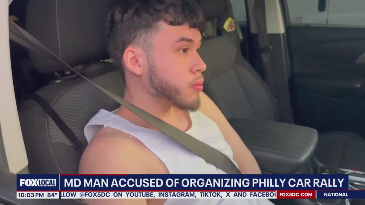 Maryland man accused of organizing massive car rally in Philly | FOX 5 DC