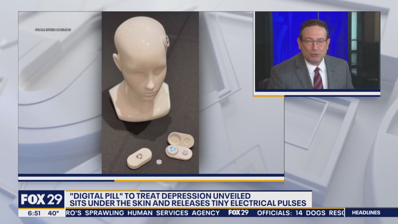 Health Watch: Digital pill created to help treat depression | FOX 29 ...