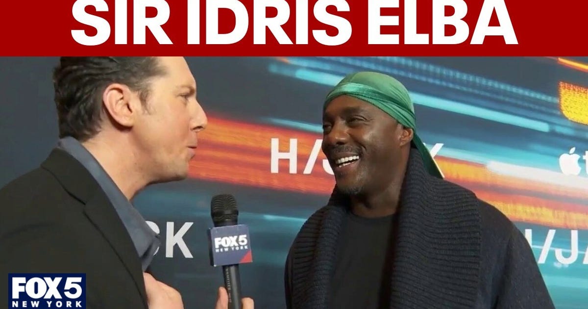 Idris Elba talks knightship, favorite NYc artists, more | FOX 5 New York