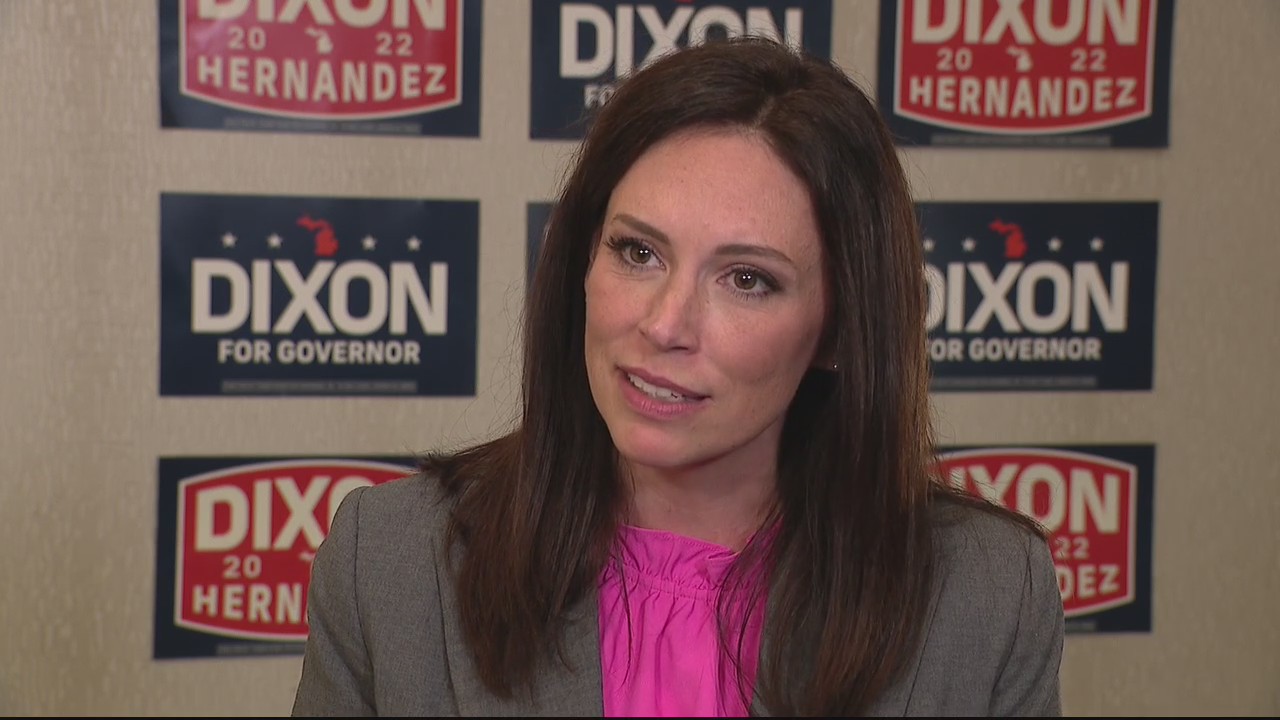 After first debate, Dixon takes shots at Whitmer's stance on abortion ...