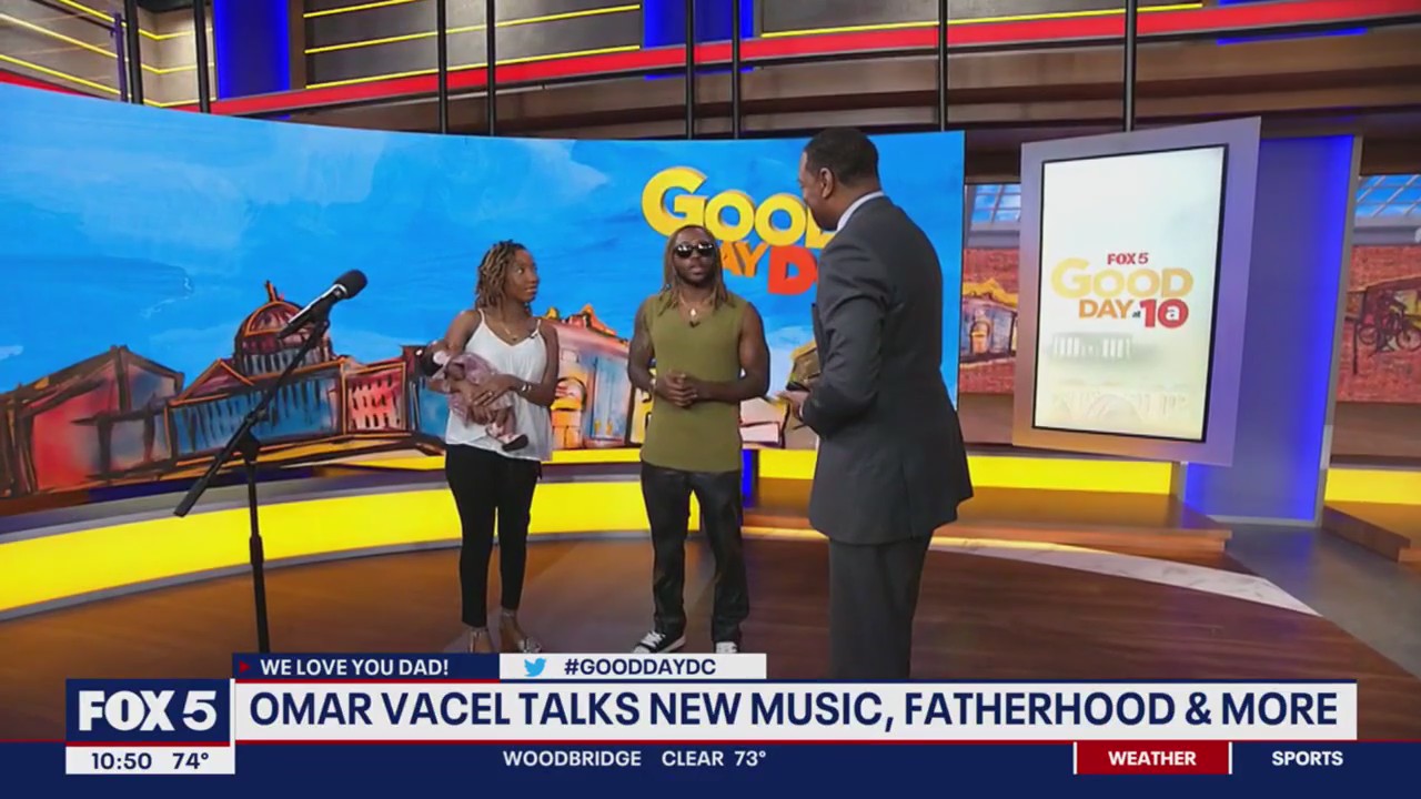 Omar Vacel performs "Daddy's Angel" | FOX 5 DC
