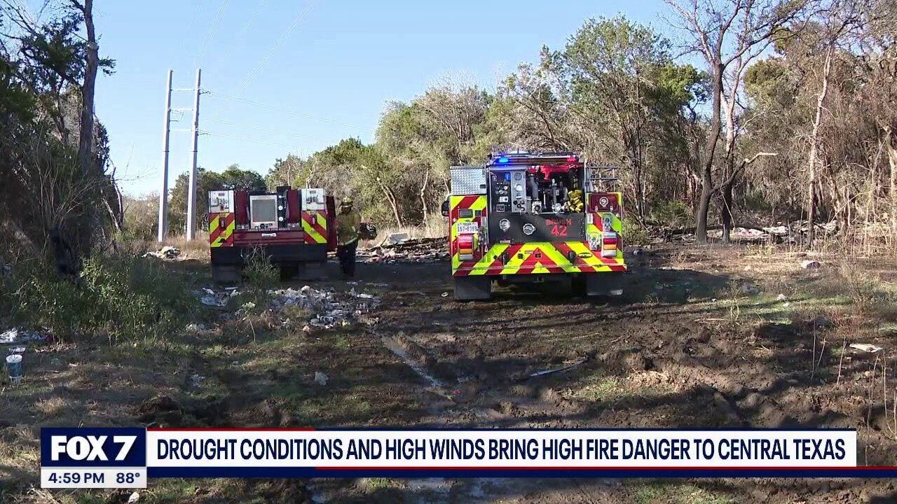 Wildfire risk rises in Austin area | FOX 7 Austin