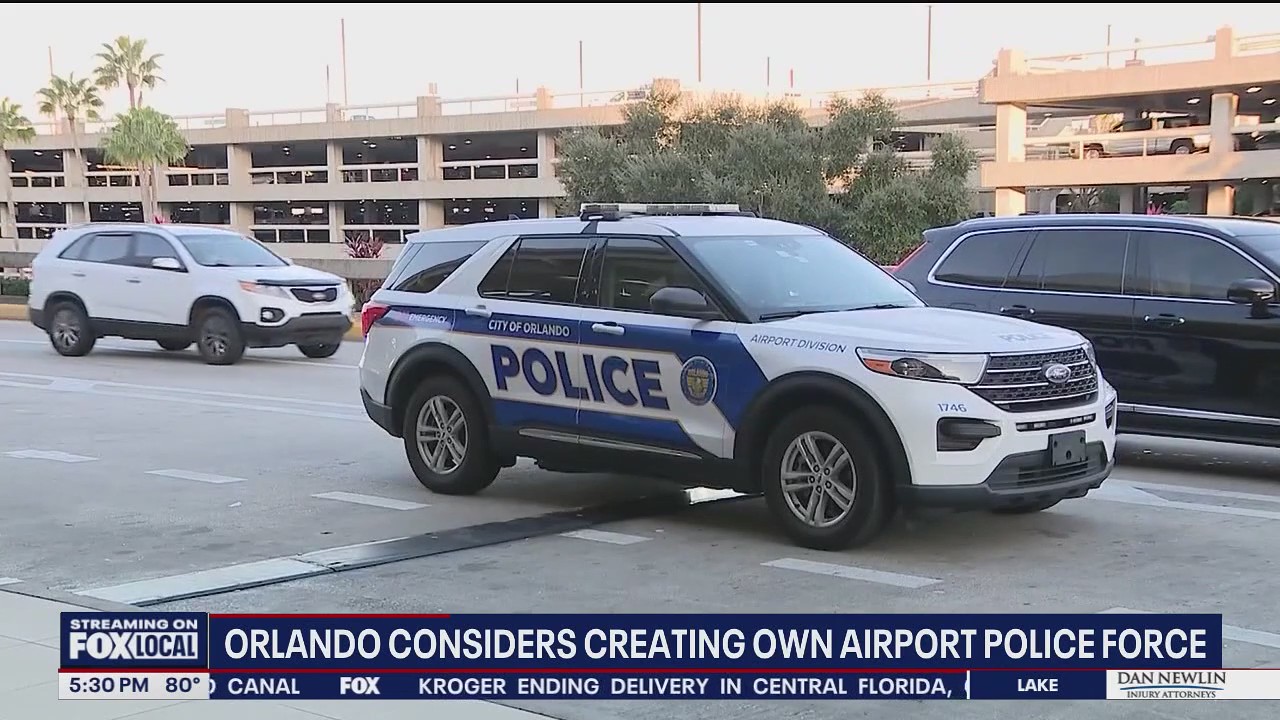 Orlando airport explores creating its own police force | FOX 35 Orlando