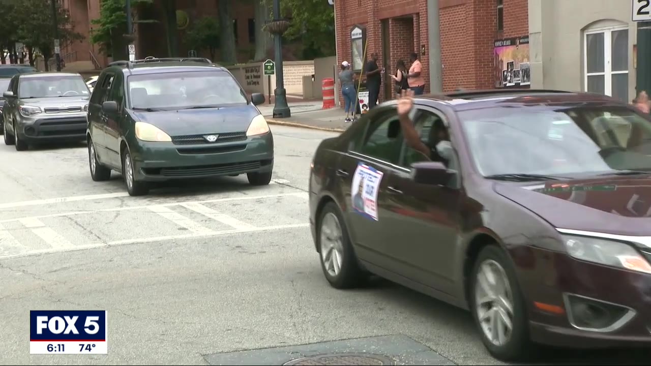Motorcade for the National Day of Action | FOX 5 Atlanta