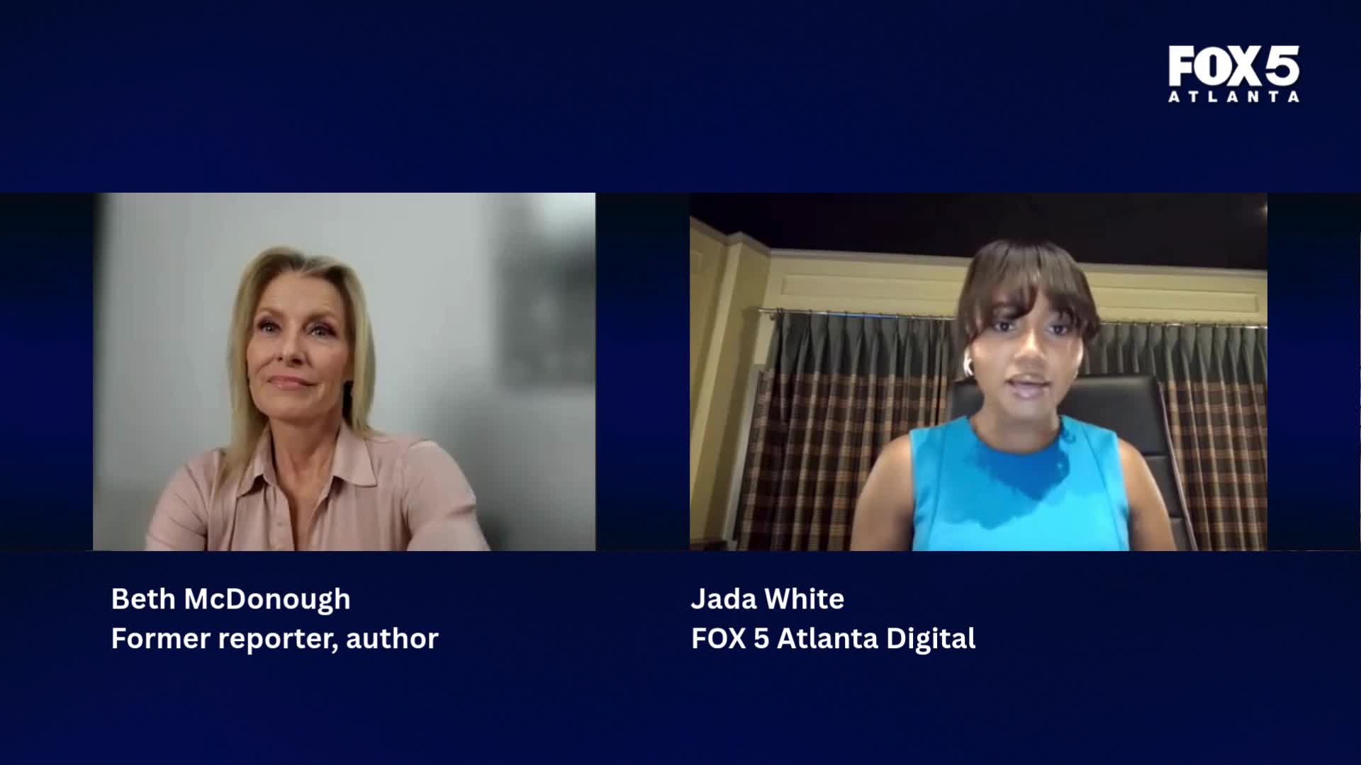 Former crime reporter Beth McDonough shares journey | FOX 5 Atlanta